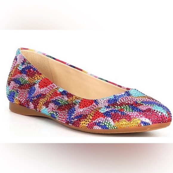 Alex Marie | Shoes | Alex Marie Shoes Altanatwo Multiprint Rhinestone ...